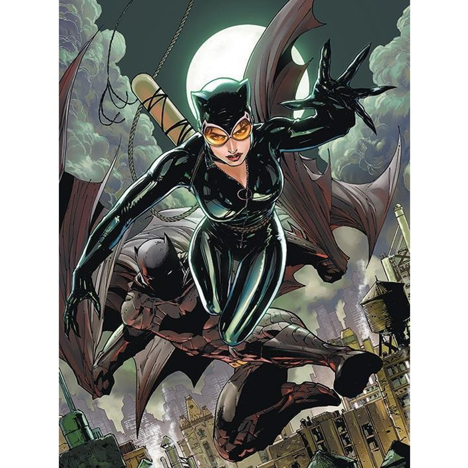 Batman Cat & Bat Canvas Print - Walmart.com