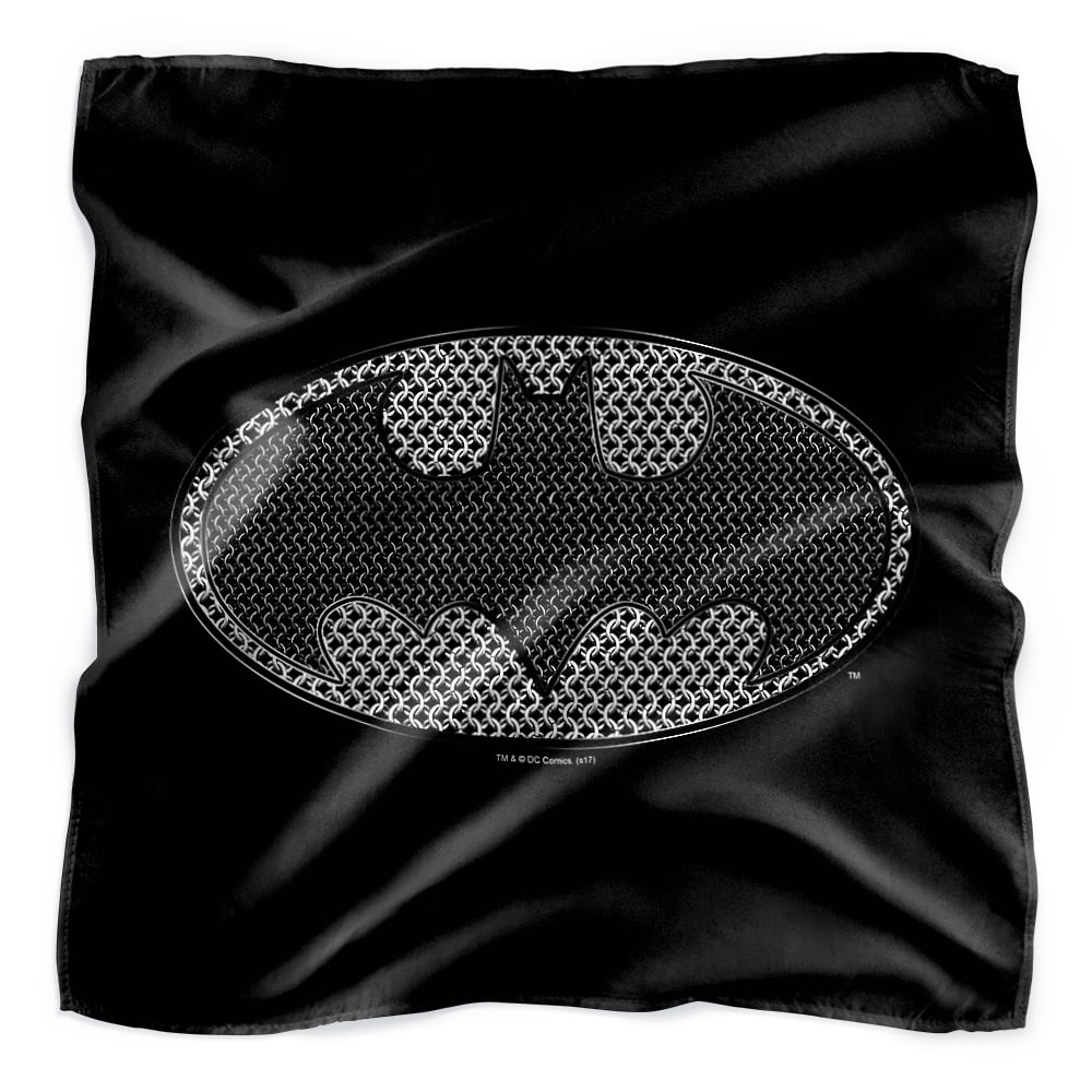 Batman Chainmail Shield Bandana (21 in x 21 in) - Walmart.com