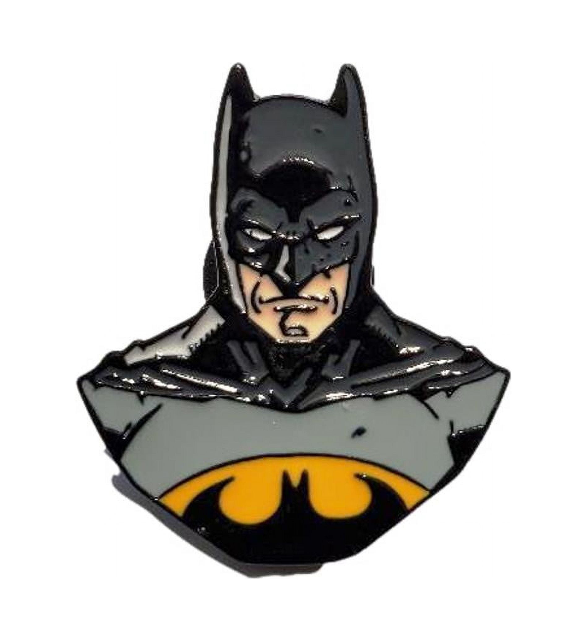 Batman Character Face 1 Inch Tall Enamel Metal Pin - Walmart.com