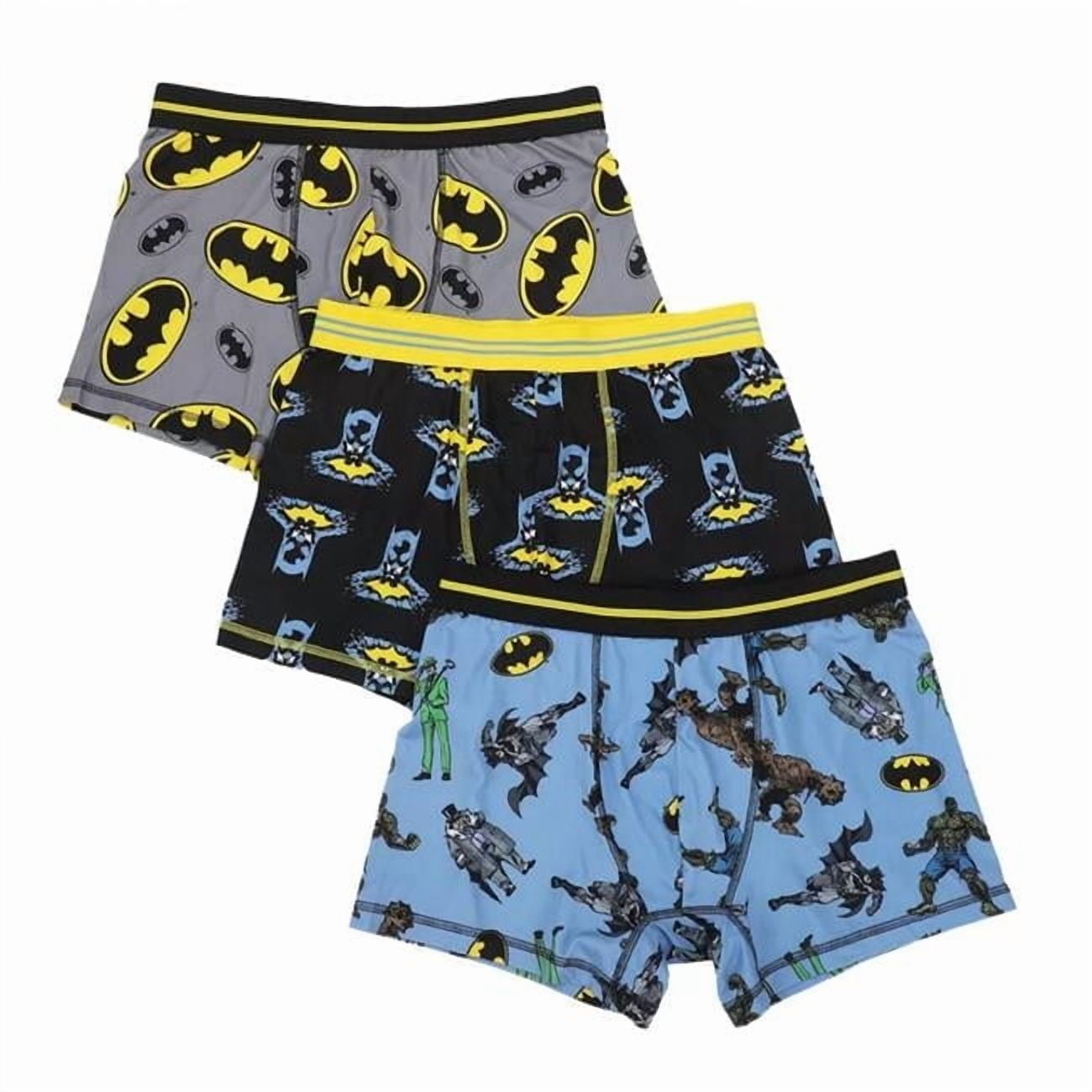 Batman 893441-x-large Characters & Logos Pack of Boxer Briefs - Extra ...