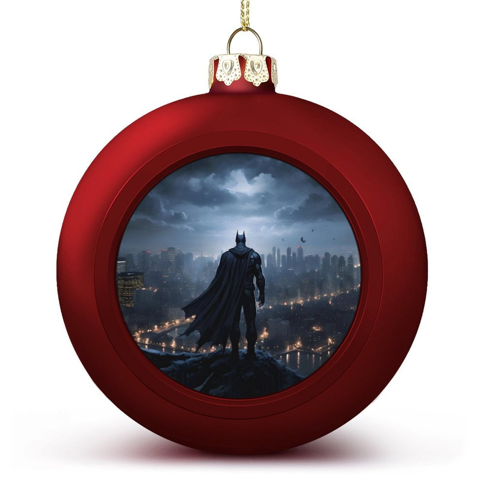 Batman Christmas Ball Ornaments, 2.4 Inch Christmas Tree Decor, Bulbs ...