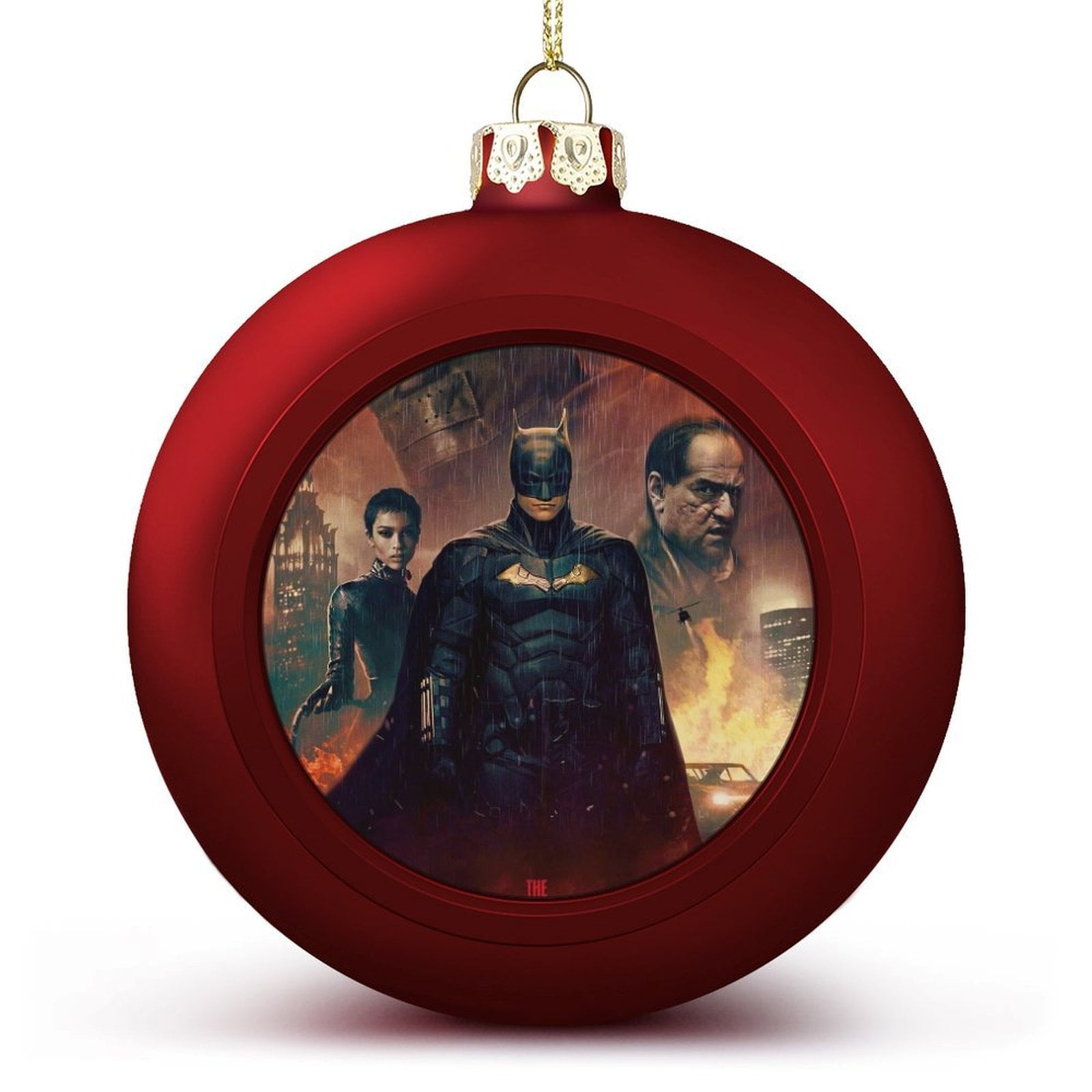 Batman Christmas Ball Ornaments, 2.4 Inch Christmas Tree Decor, Bulbs ...