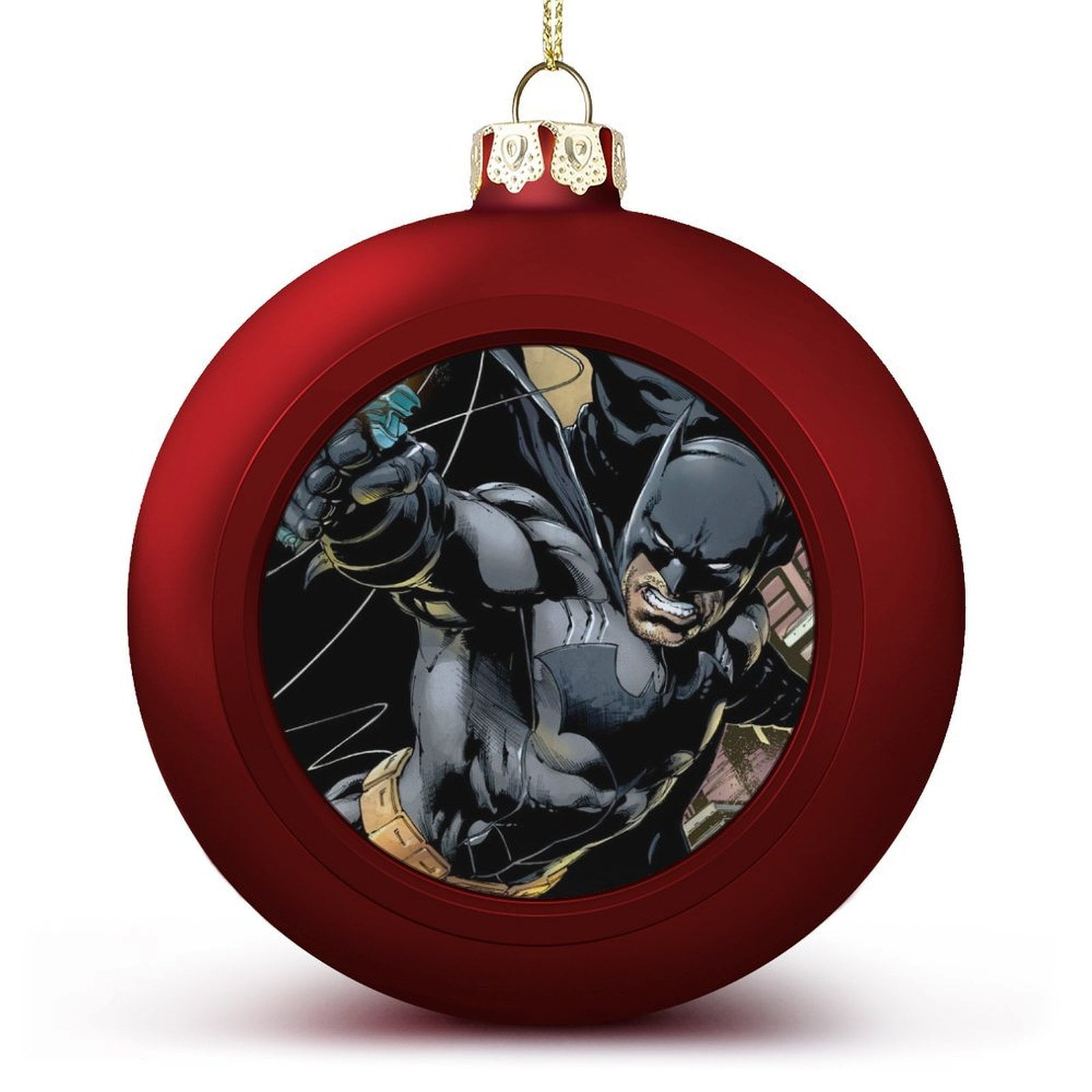 Batman Christmas Ball Ornaments, 2.4 Inch Christmas Tree Decor, Bulbs ...