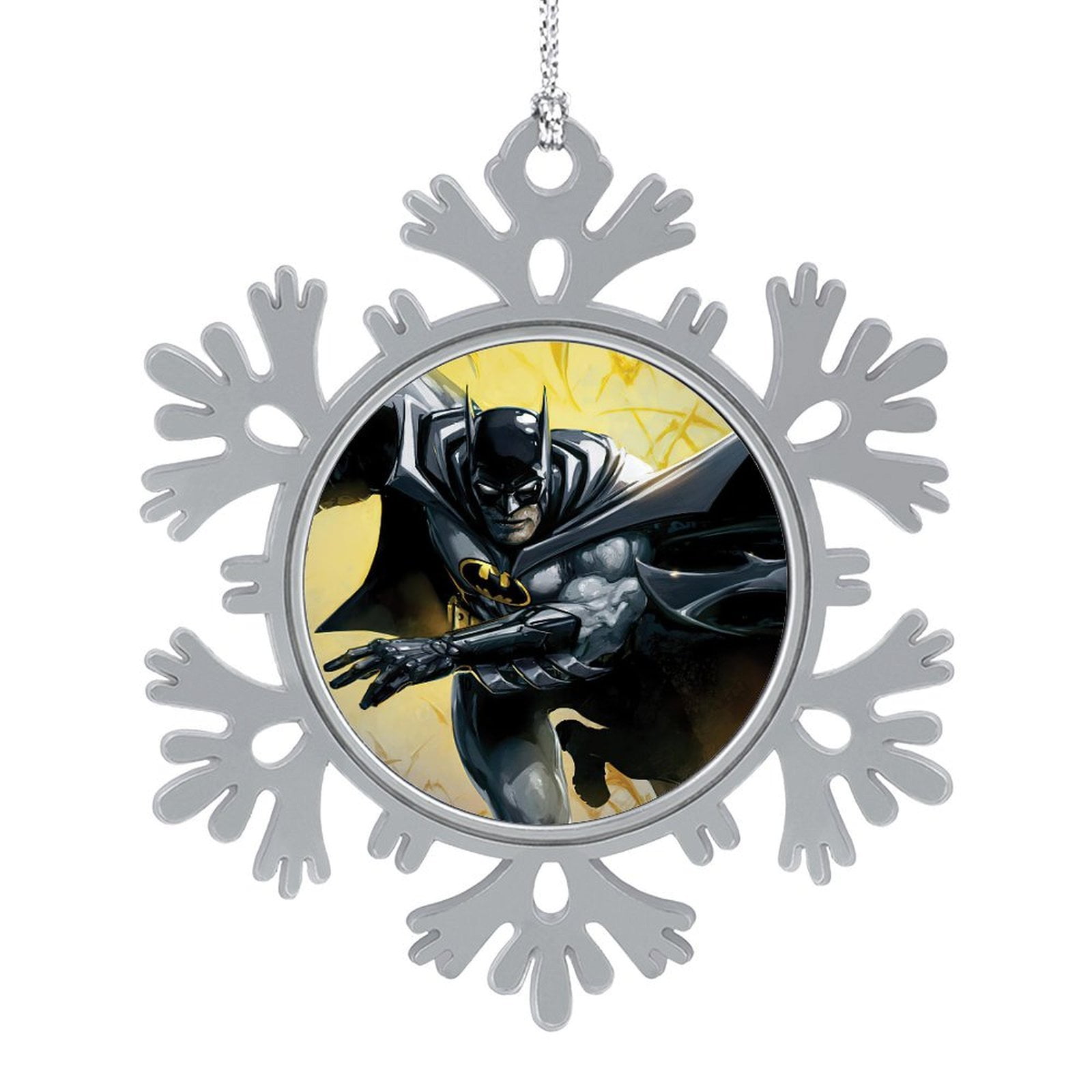 Batman Christmas Snowflake Ornaments, Christmas Tree Decorations ...