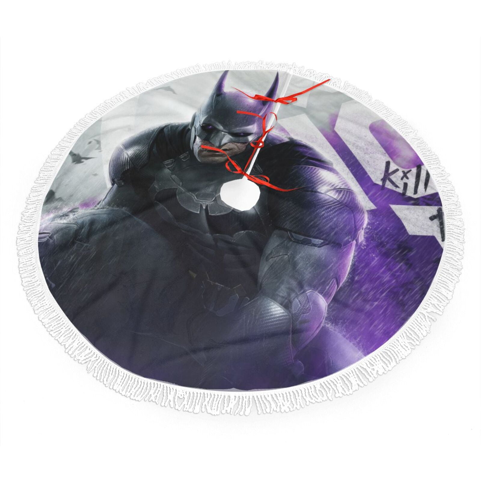 Batman Christmas Tree Skirt, Winter Xmas Tree Skirts Mat 30" for Indoor ...