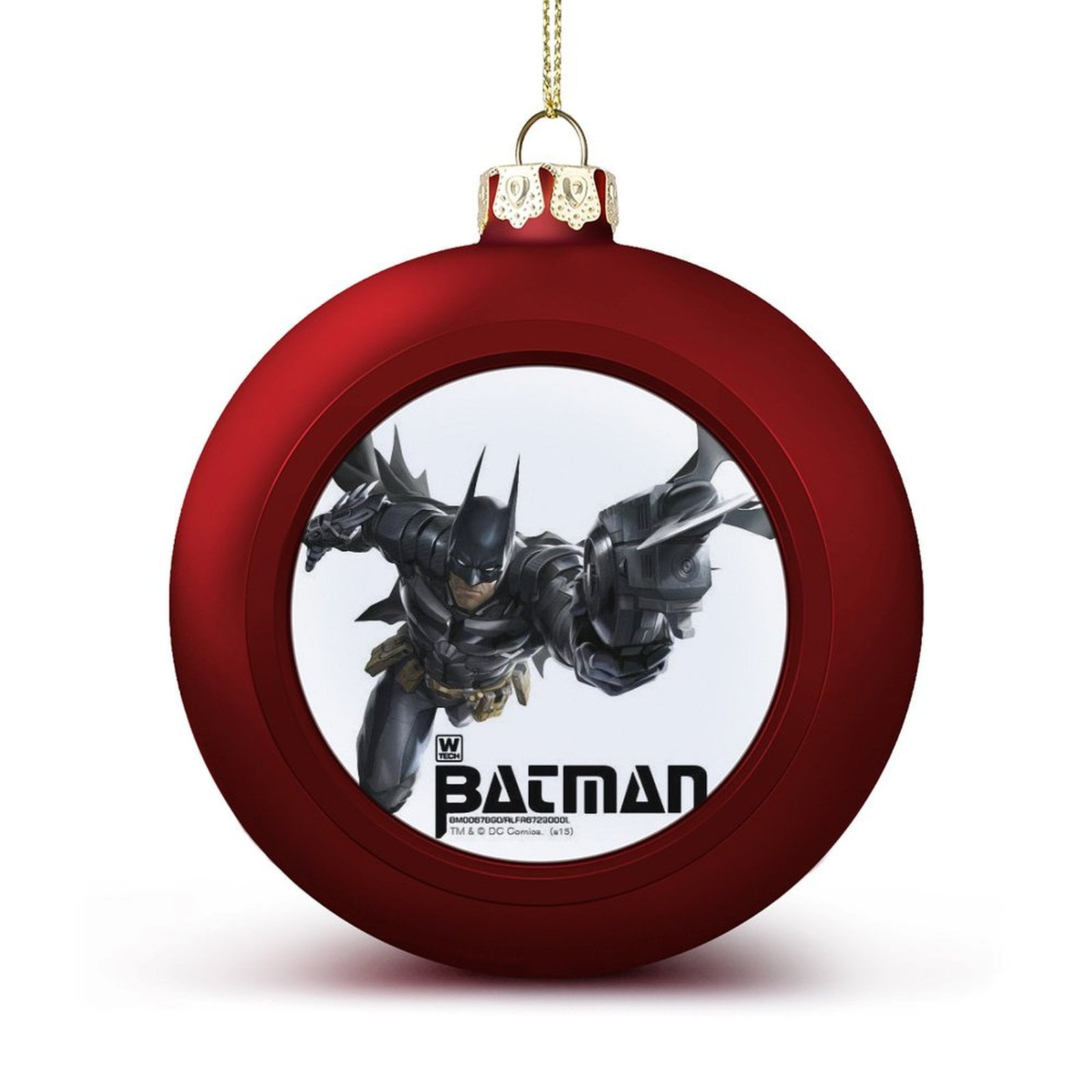 Batman Christmas balls Christmas tree decorations Elf balls Plastic ...