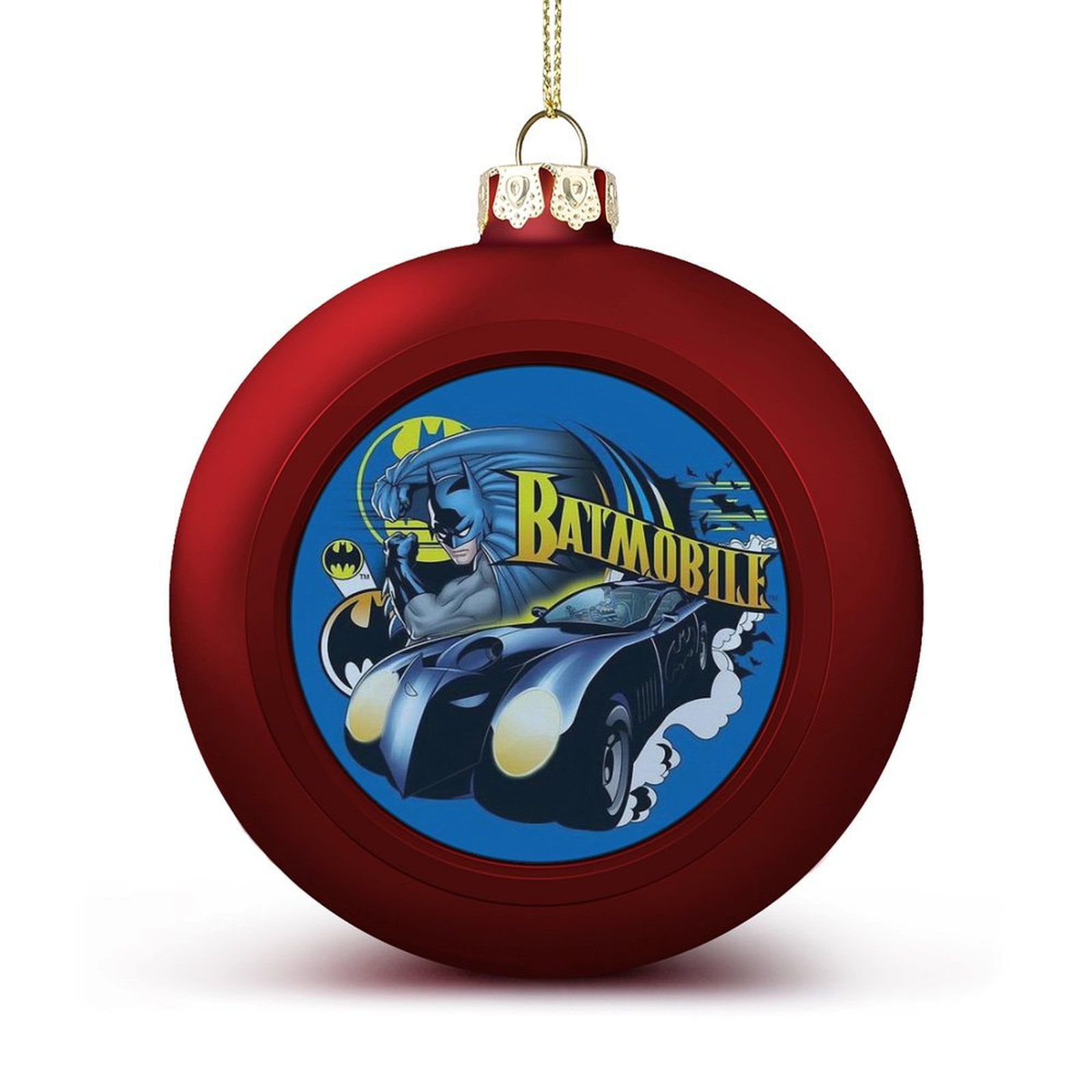 Batman Christmas balls Christmas tree decorations Elf balls Plastic ...