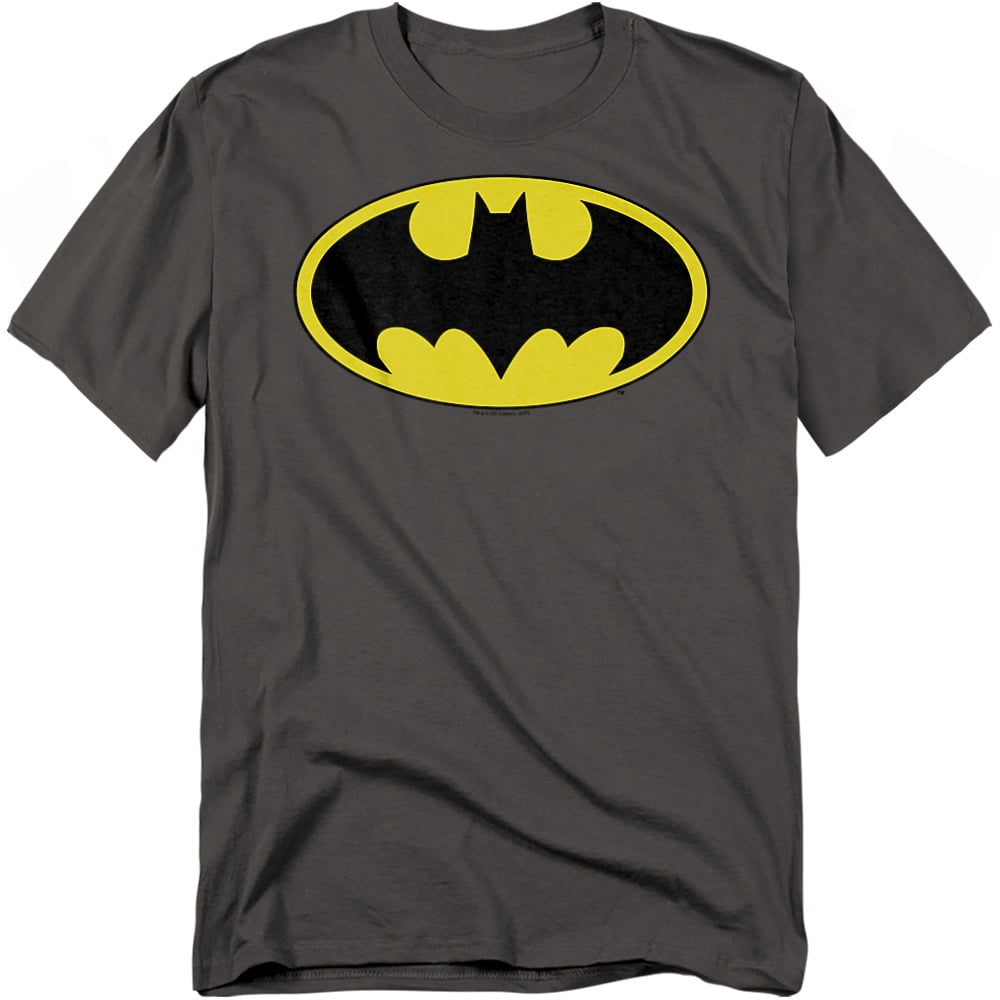 Batman Classic Bat Logo Mens Short Sleeve Shirt - Walmart.com