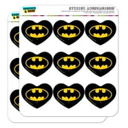 DC Comics Licensed Heavy Duty Embossed Metal Stickers 4/Pkg-Batman Logo ...