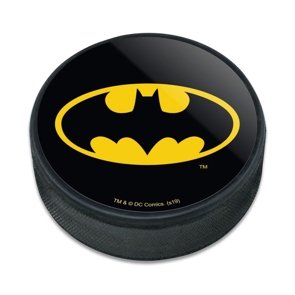 Batman Classic Bat Shield Logo Ice Hockey Puck - Walmart.com
