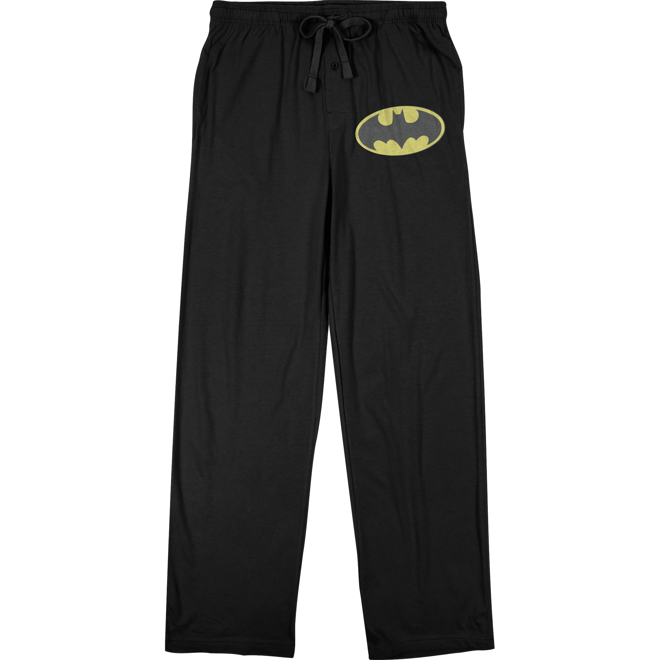 Batman Classic Logo Men's Black Sleep Pajama Pants-3X-Large - Walmart.com