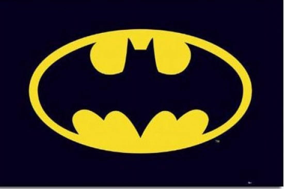 Batman - Classic Logo Poster (36 x 24) - Walmart.com
