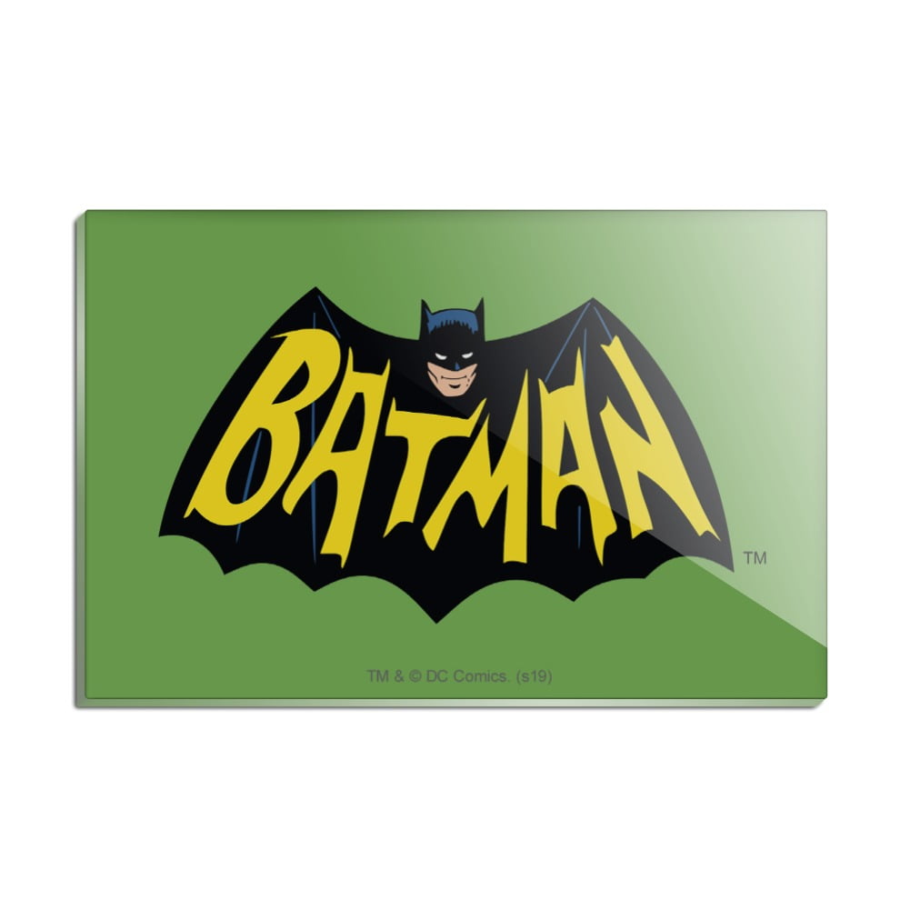 Batman Classic TV Series Logo Rectangle Acrylic Fridge Refrigerator ...