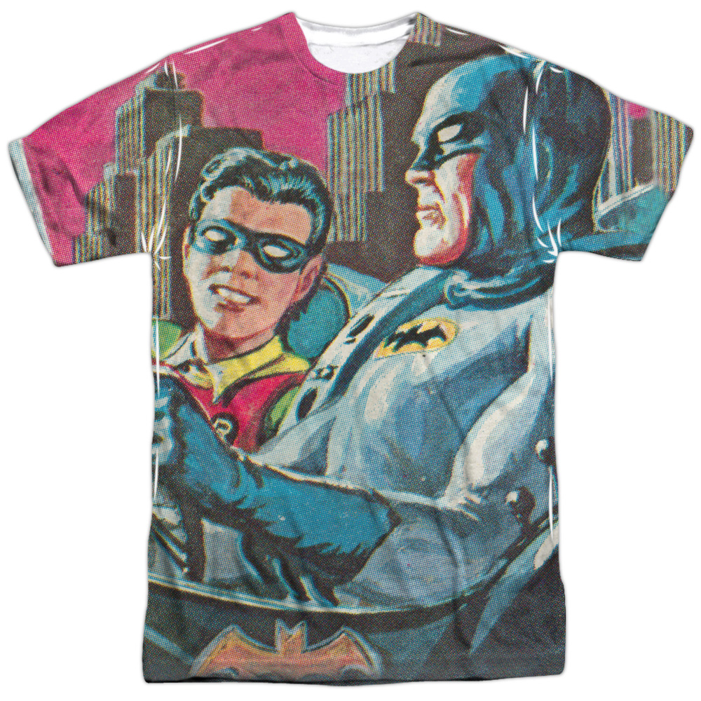 Batman Classic Tv Bat Signal (Front Back Print) Mens Sublimation ...
