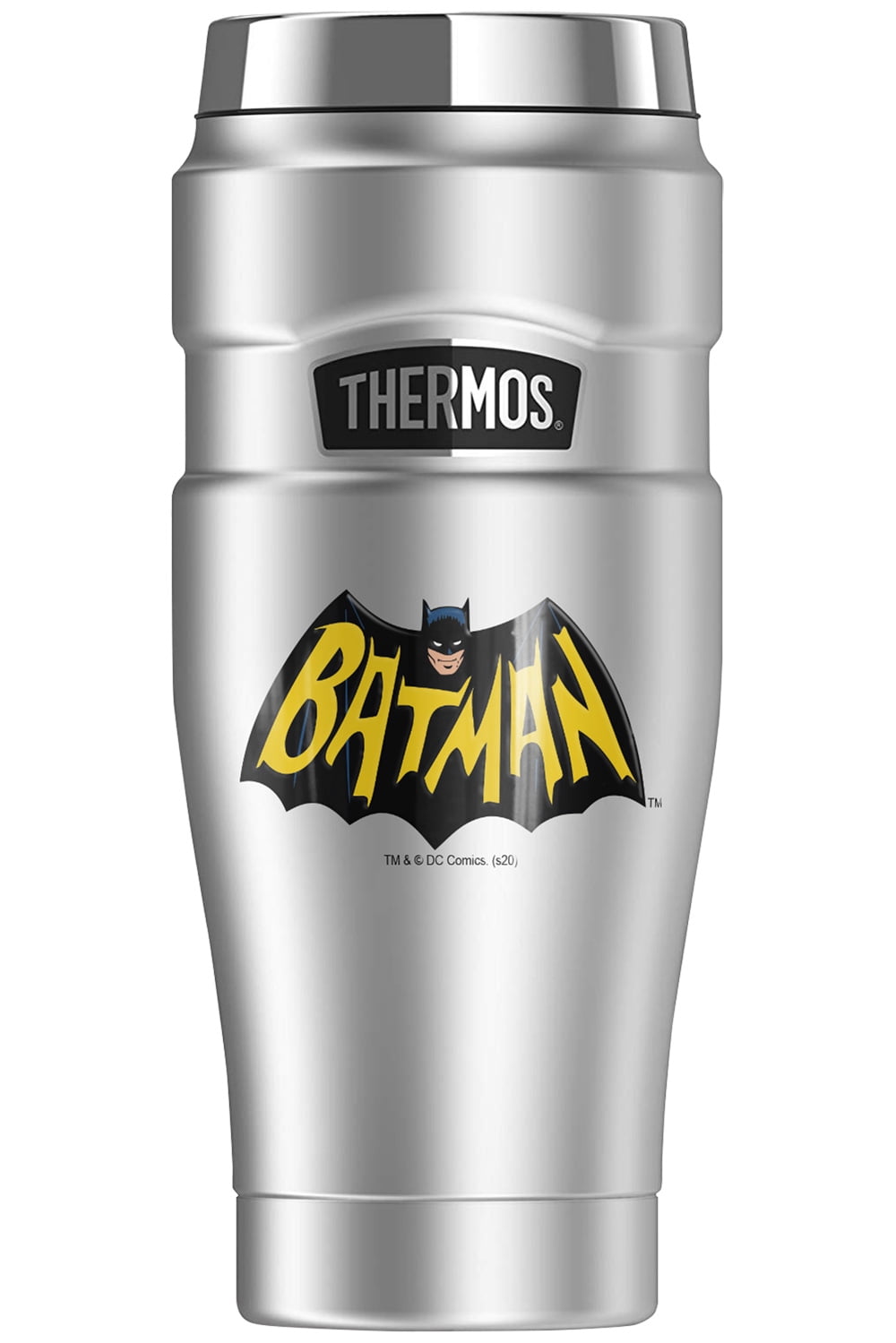 Batman Classic Tv Series Logo, THERMOS STAINLESS KING Stainless Steel ...