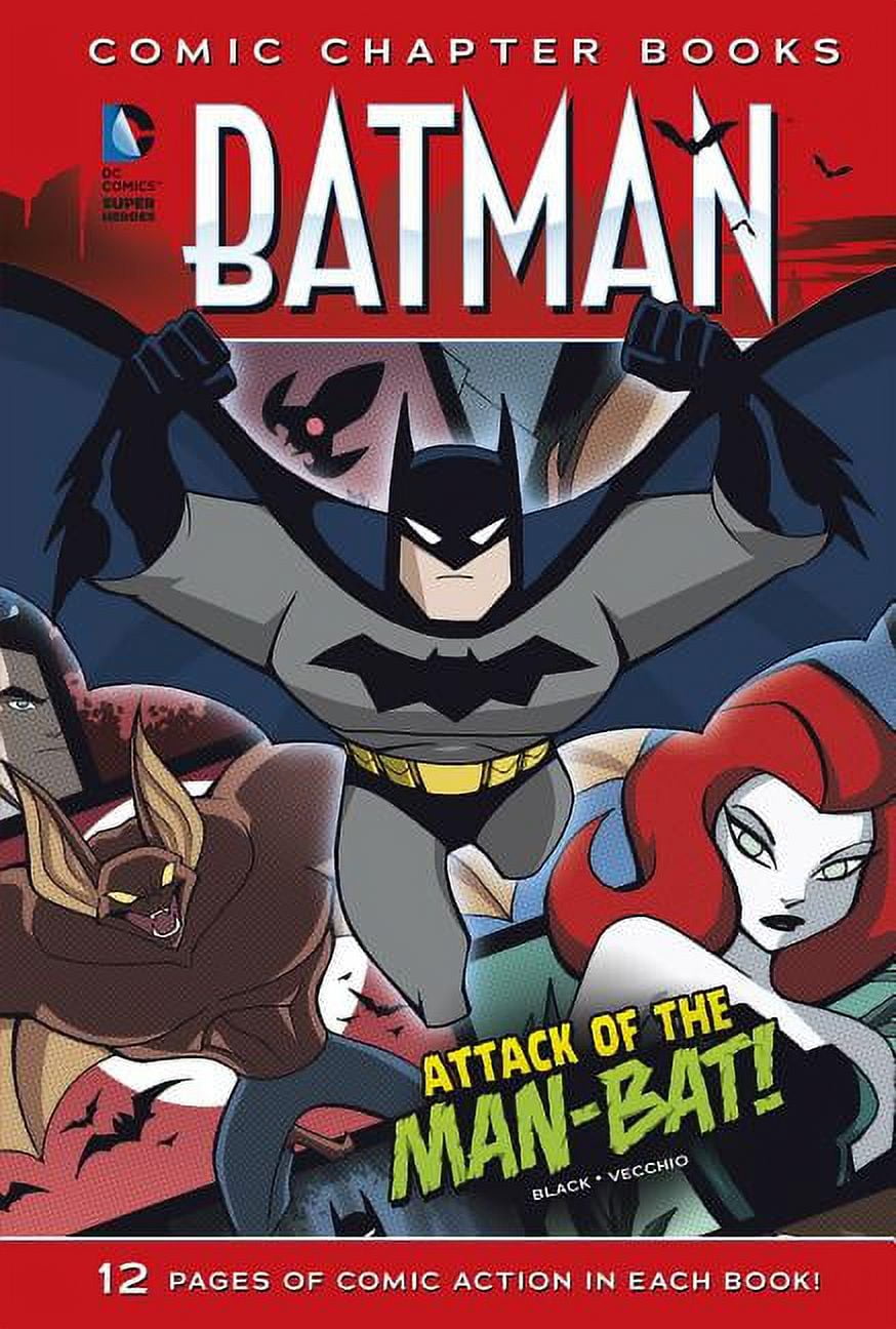 Batman: Comic Chapter Books Attack of the Man-Bat!, (Paperback ...