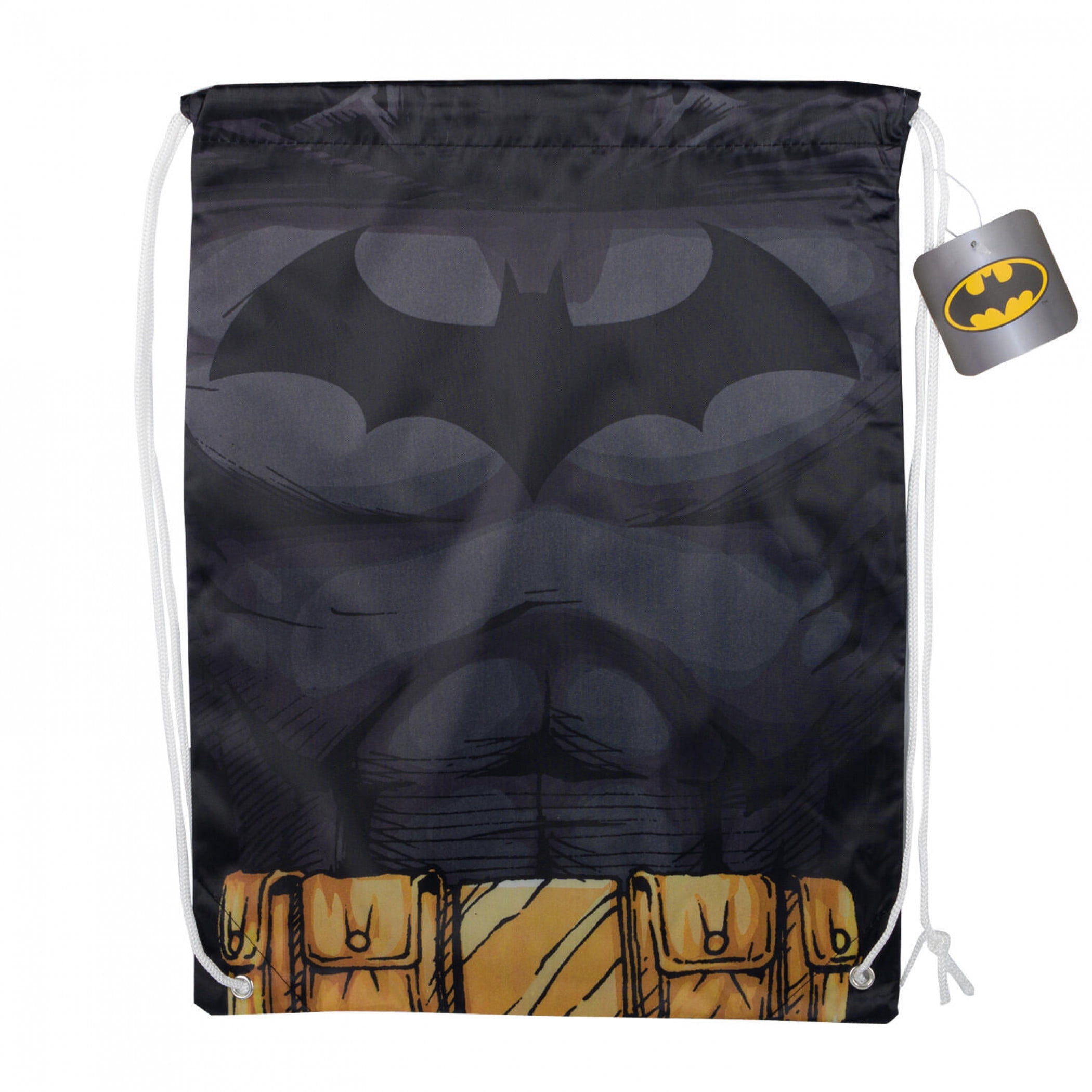 Batman Officially Licensed DC Comics School Cosplay Cinch Tote Bag ...