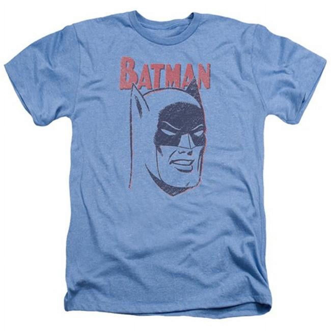 Batman-Crayon Man - Adult Heather Tee - Light Blue- 2X - Walmart.com