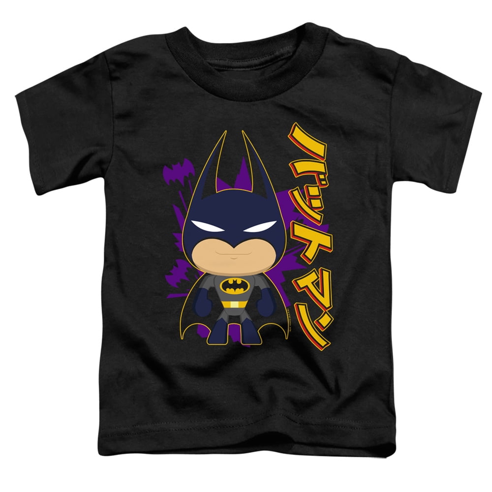 Batman Cute Kanji S/S Toddler T-Shirt Black(4T) - Walmart.com