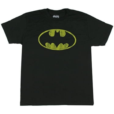 Batman Logo DC Comics Distressed Logo Men's T-Shirt - Walmart.com