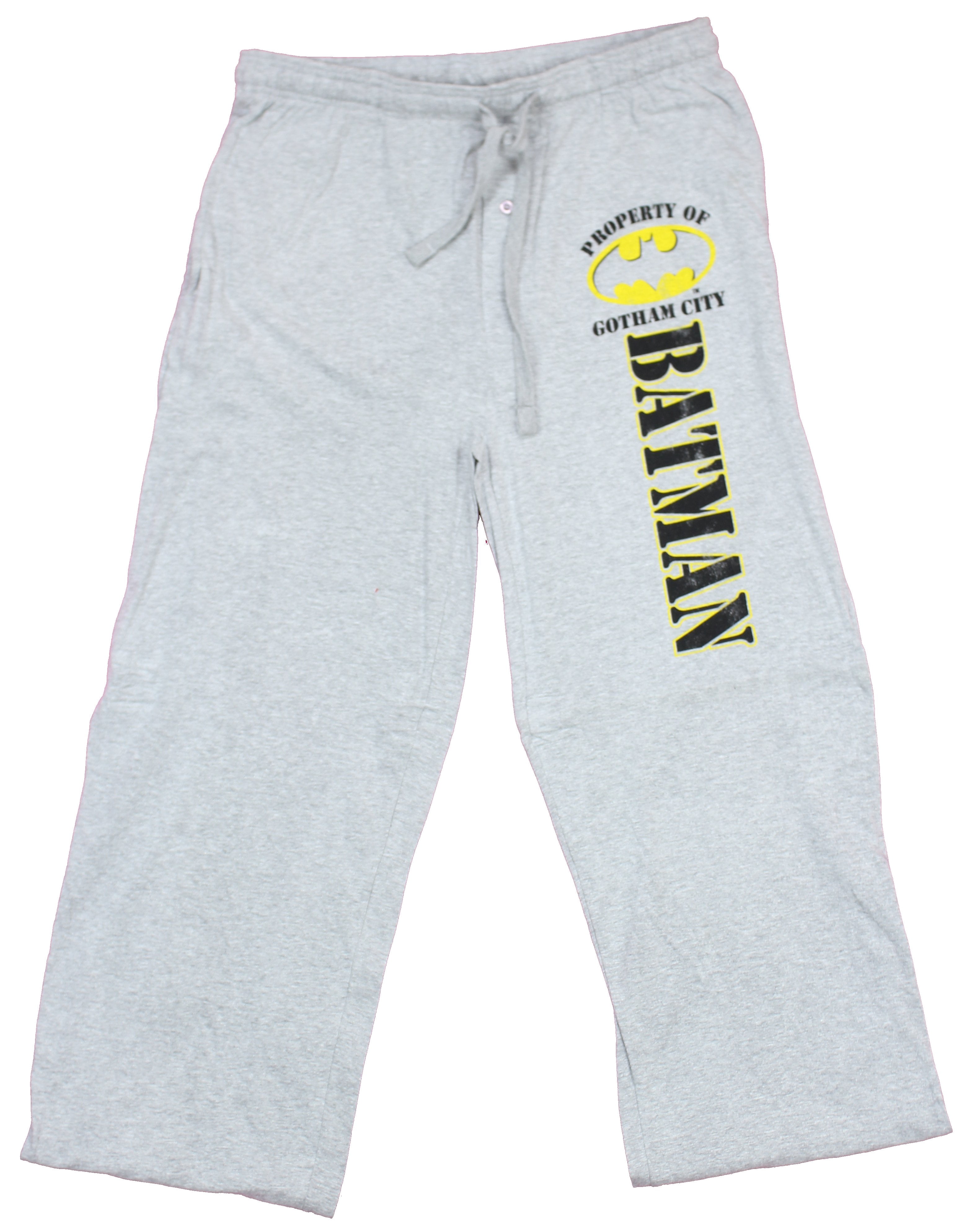 Batman DC Comics Classic Property of Comic Logo Lounge Pajama Pants ...