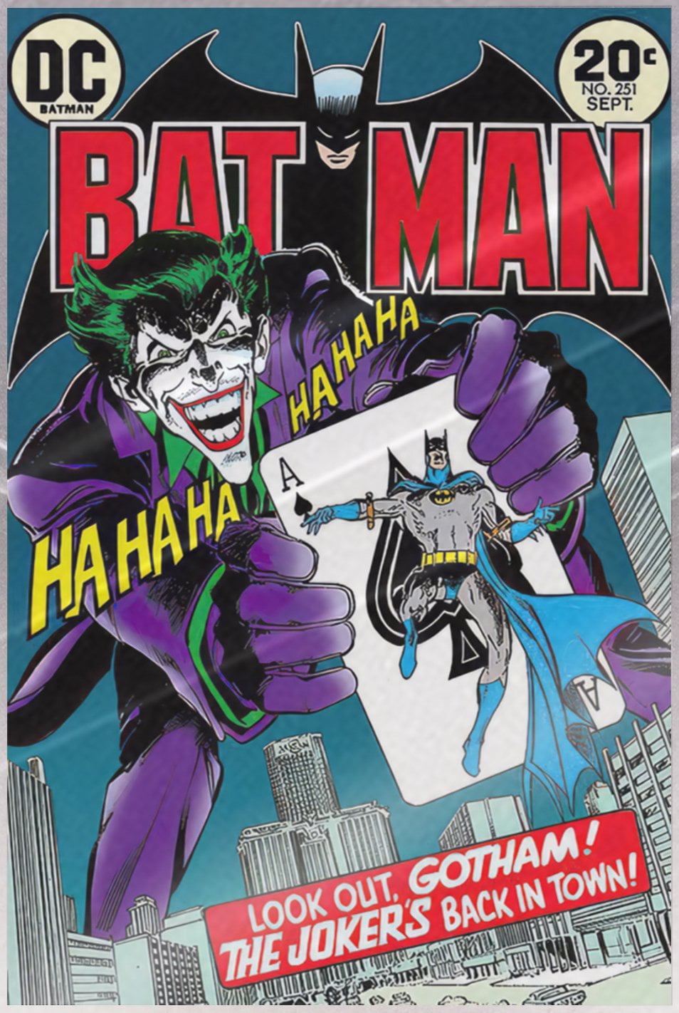 Batman - DC Comics Poster (The Joker's Back In Town - HaHaHa) (Size: 24 ...