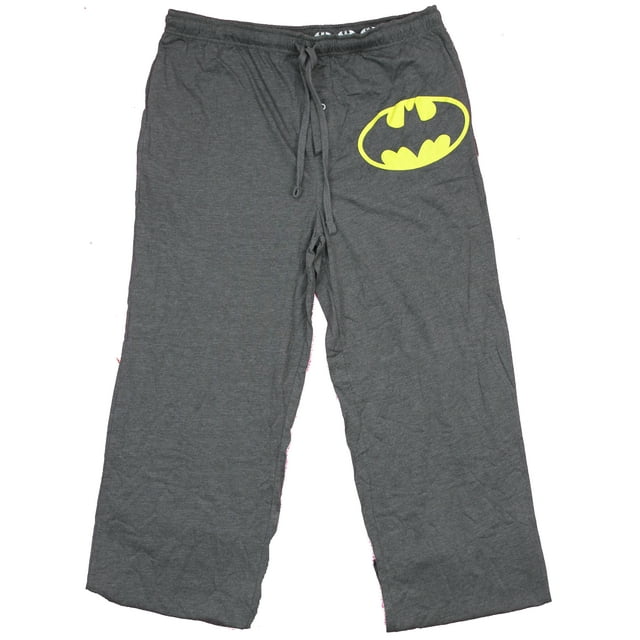 Batman DC Comics Simple Oval Logo Mens Lounge Pajama Pants - Walmart.com