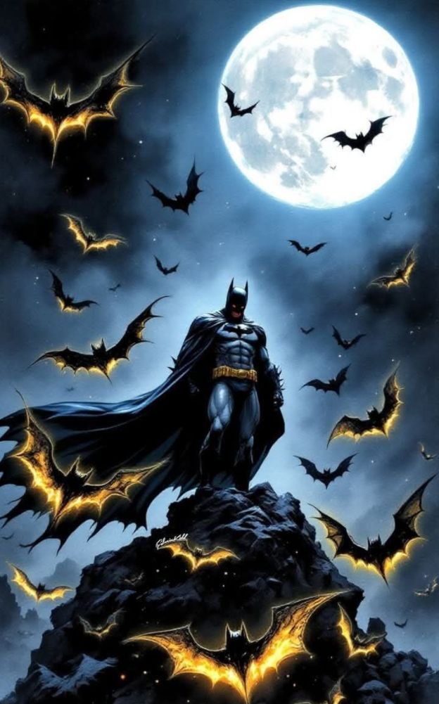 Batman DIY Full Drill Diamond Dots Paintings Picture Arts Craft for ...