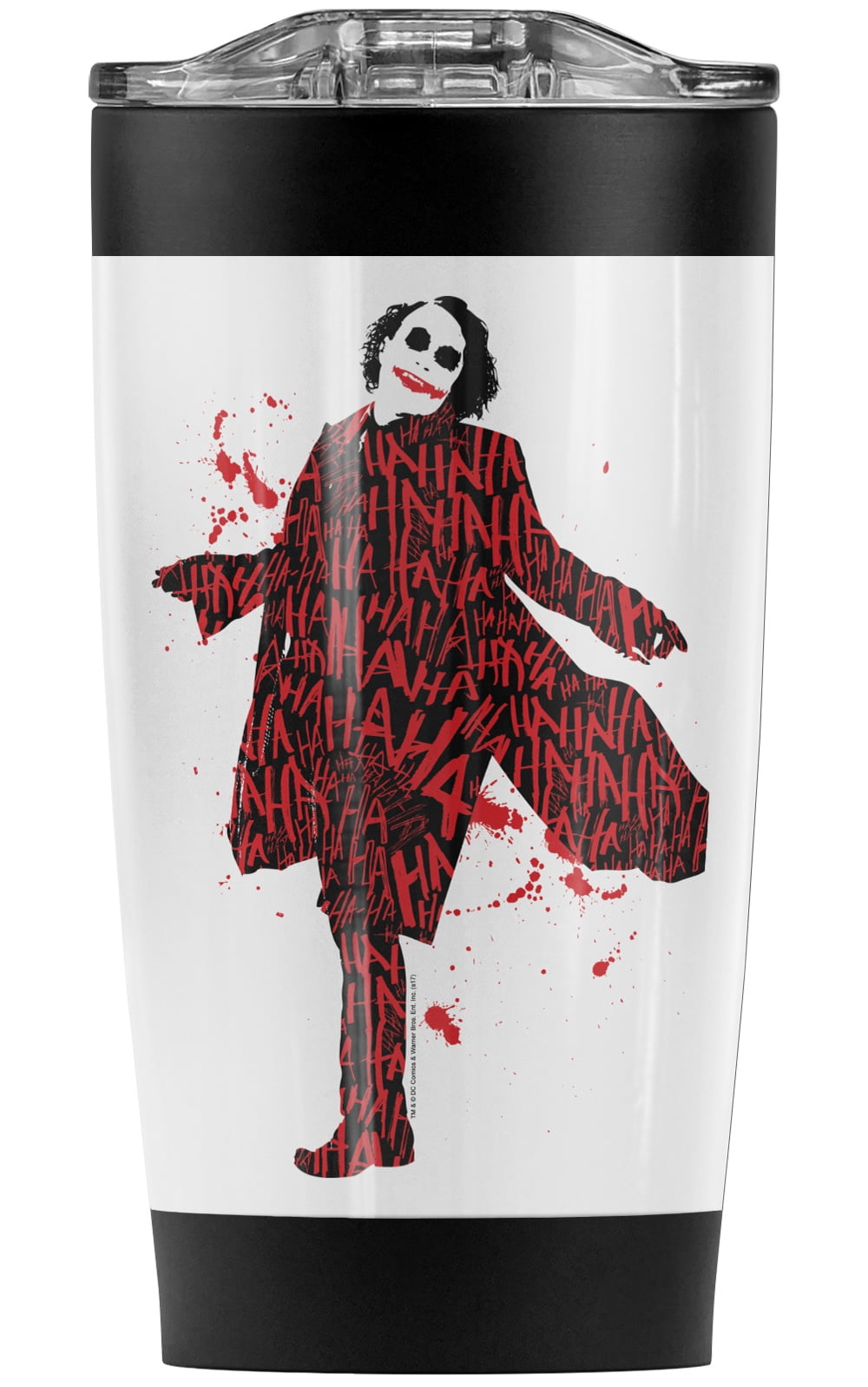 Batman Dark Knight/Joker Covered In Laughter Stainless Steel Tumbler 20 ...
