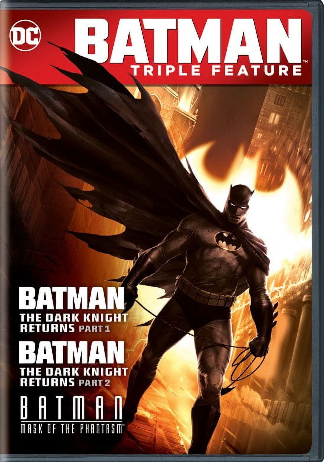 Batman Dark Knight Returns Triple Feature (DVD Triple Feature ...