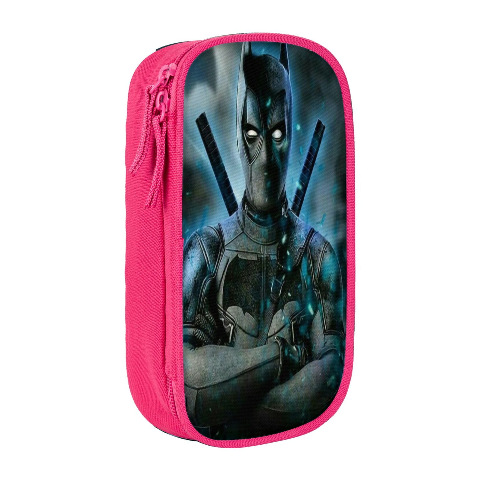 Batman Deadpool Pencil Case,Big Capacity Pencil Pouch Stationery Pen ...