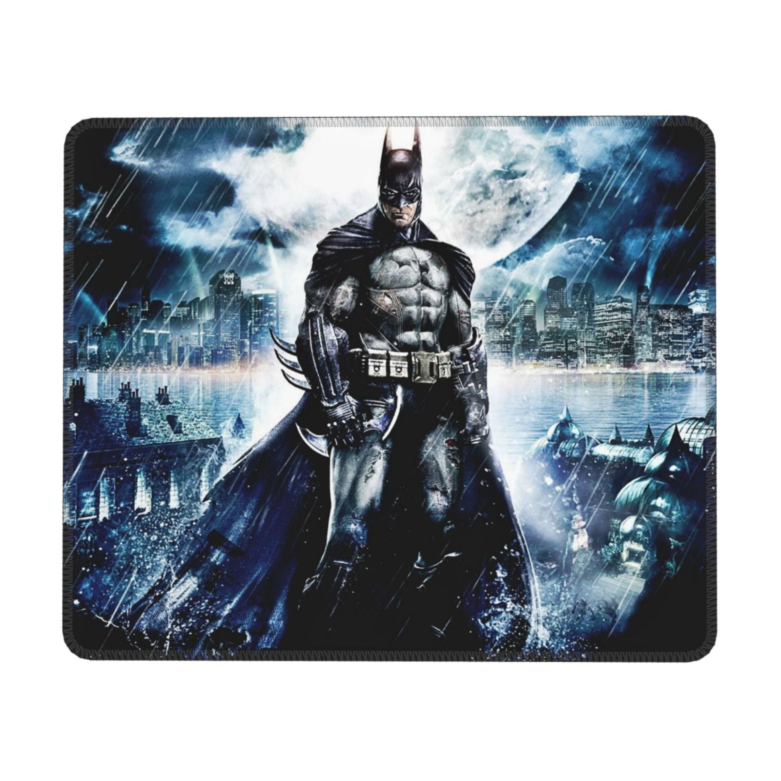 Batman Desk Mat, Gaming Mouse Pad Mat with Non-Slip Base Stitched Edges ...