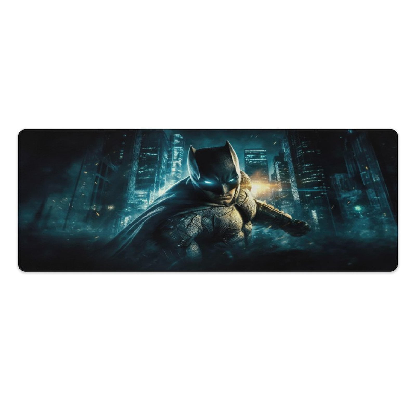 Batman Desk Pad Mouse Pad, Large Gaming Mouse Mat with Stitched Edges ...
