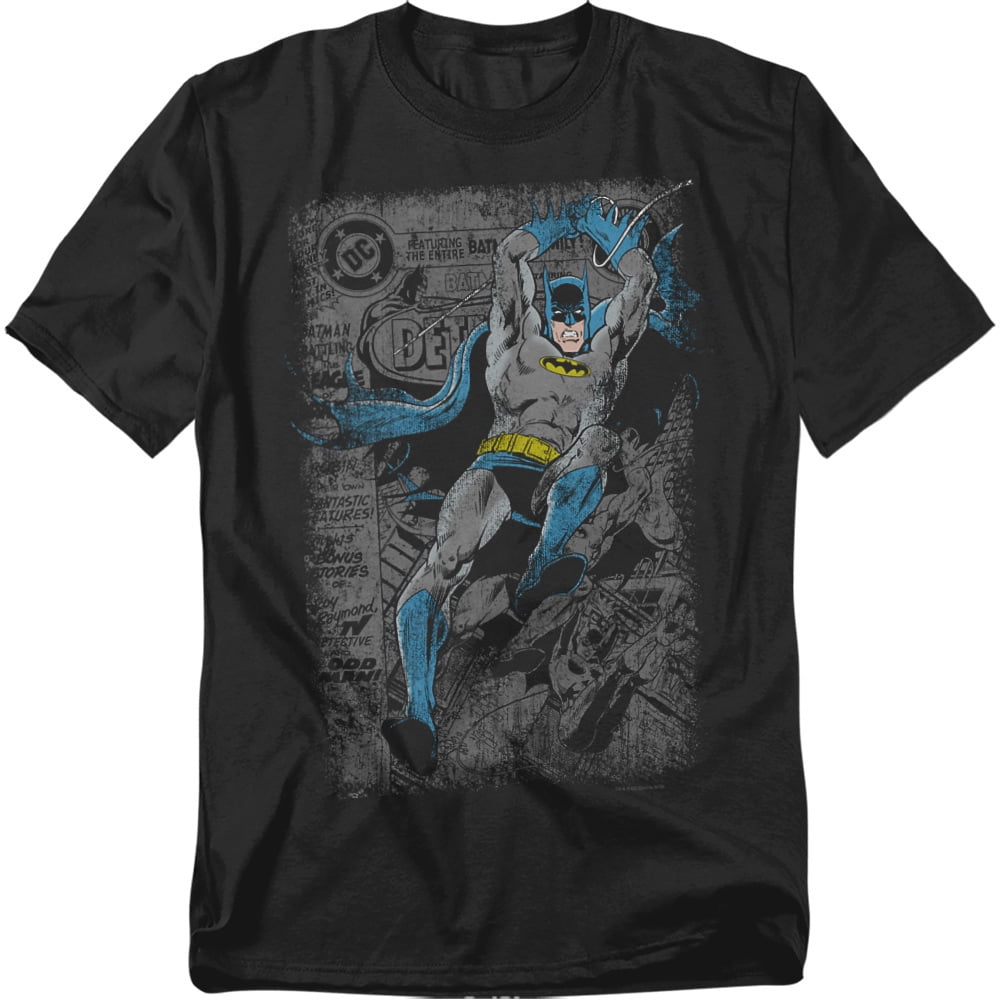 Batman T-Shirt Detective #487 Distress Unisex Graphic Tee For Men ...