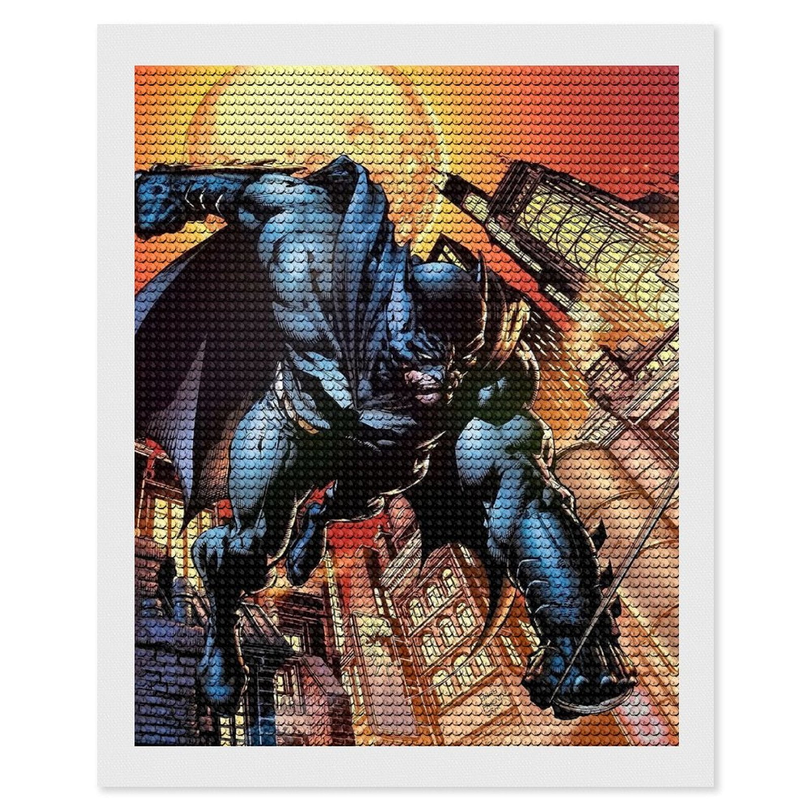 Batman Diamond Art Kits for Adults 5D Diamond Art Kit Paint by Number ...