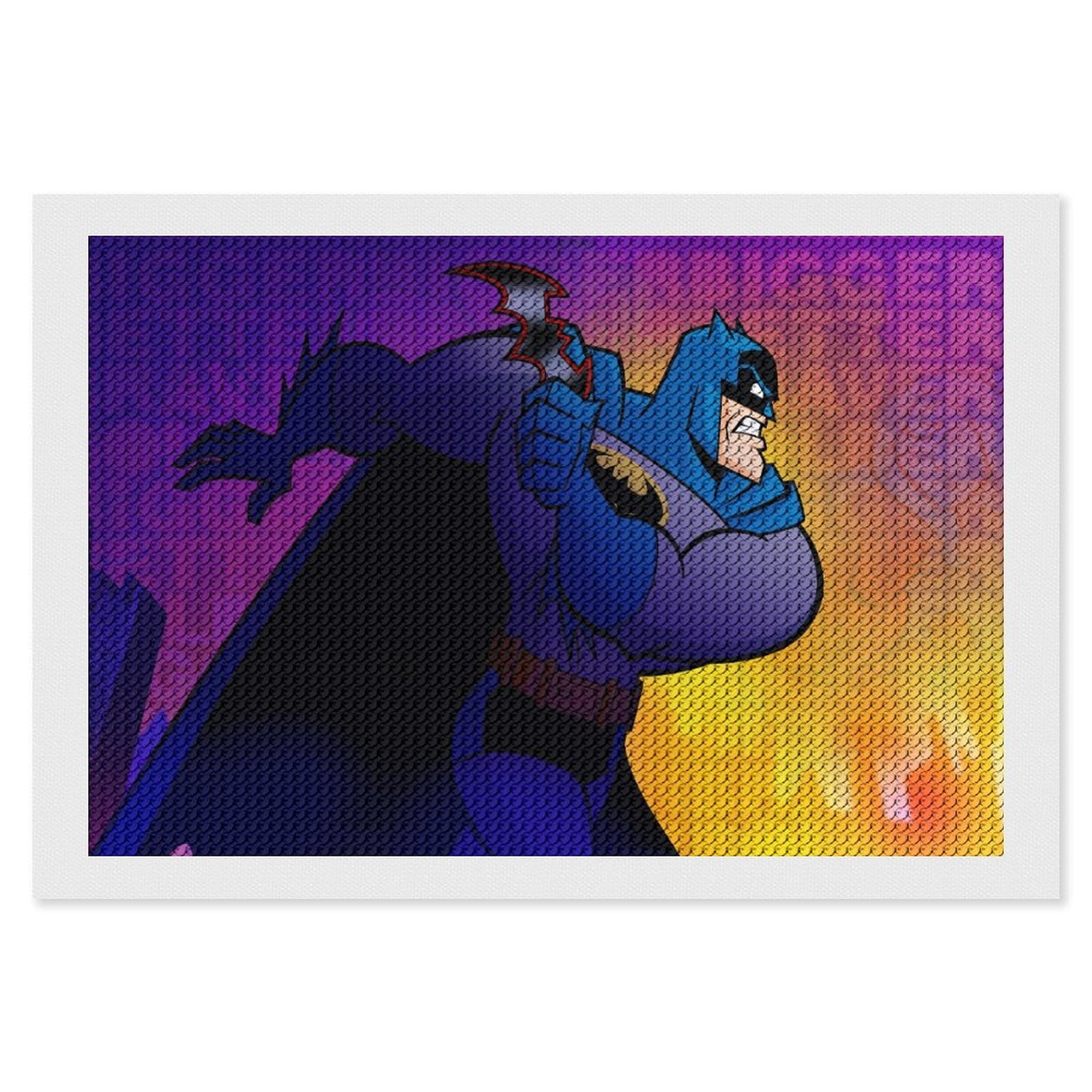 Batman Diamond Art Kits for Adults 5D Diamond Art Kit Paint by Number ...