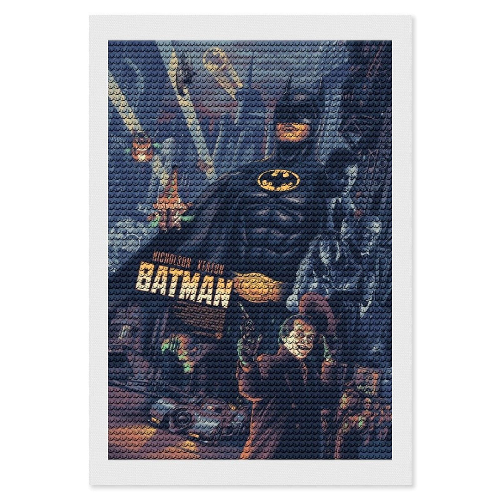 Batman Diamond Art Kits for Adults Diamond Art Gem Art Painting Full ...