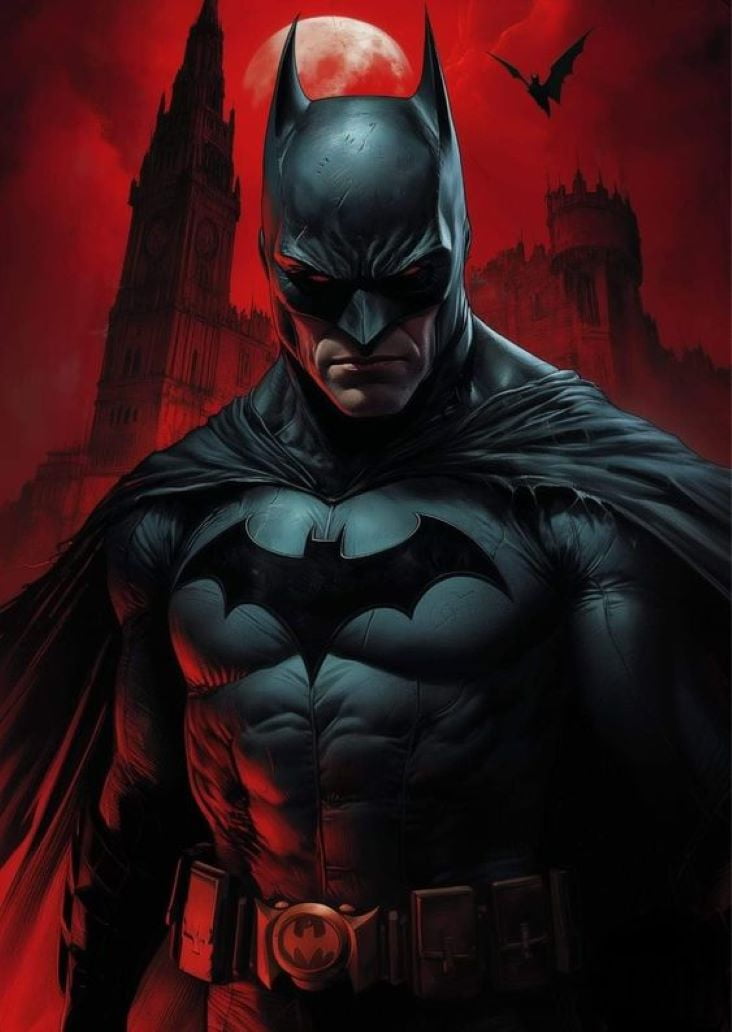 Batman Diamond Painting Kits for Adults, Diamond Art Superhero 5D DIY ...