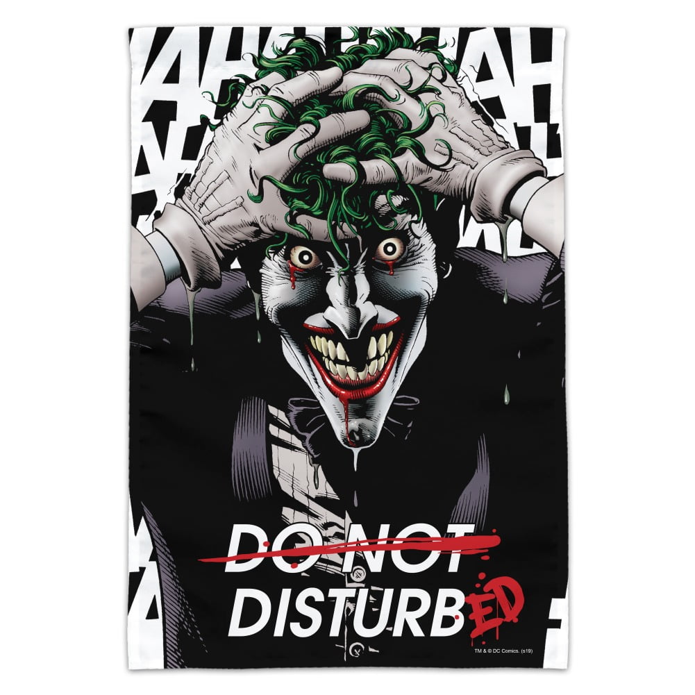 Batman Disturbed Joker Garden Yard Flag - Walmart.com
