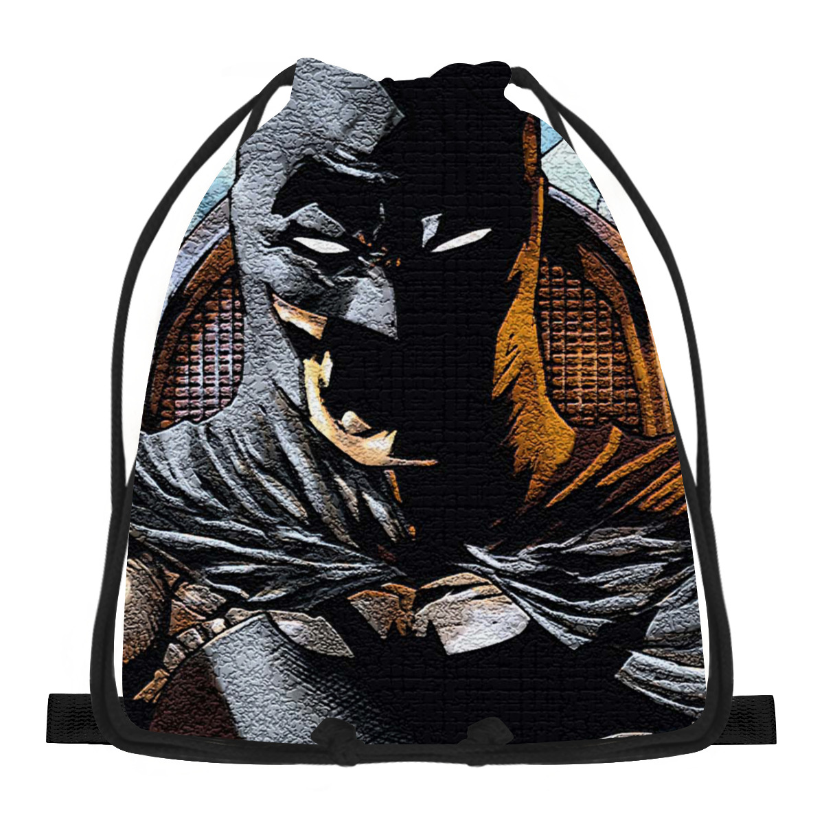 Batman Drawstring backpack, fashionable travel waterproof backpack ...