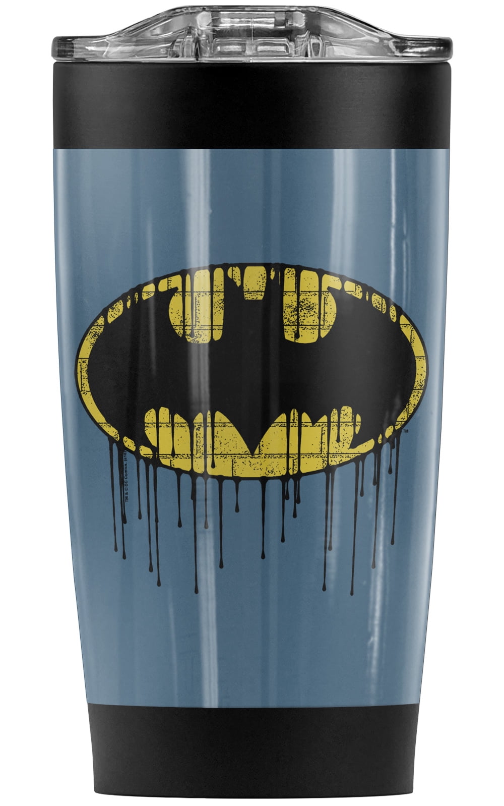 Batman Dripping Brick Wall Shield Stainless Steel Tumbler 20 oz Coffee ...