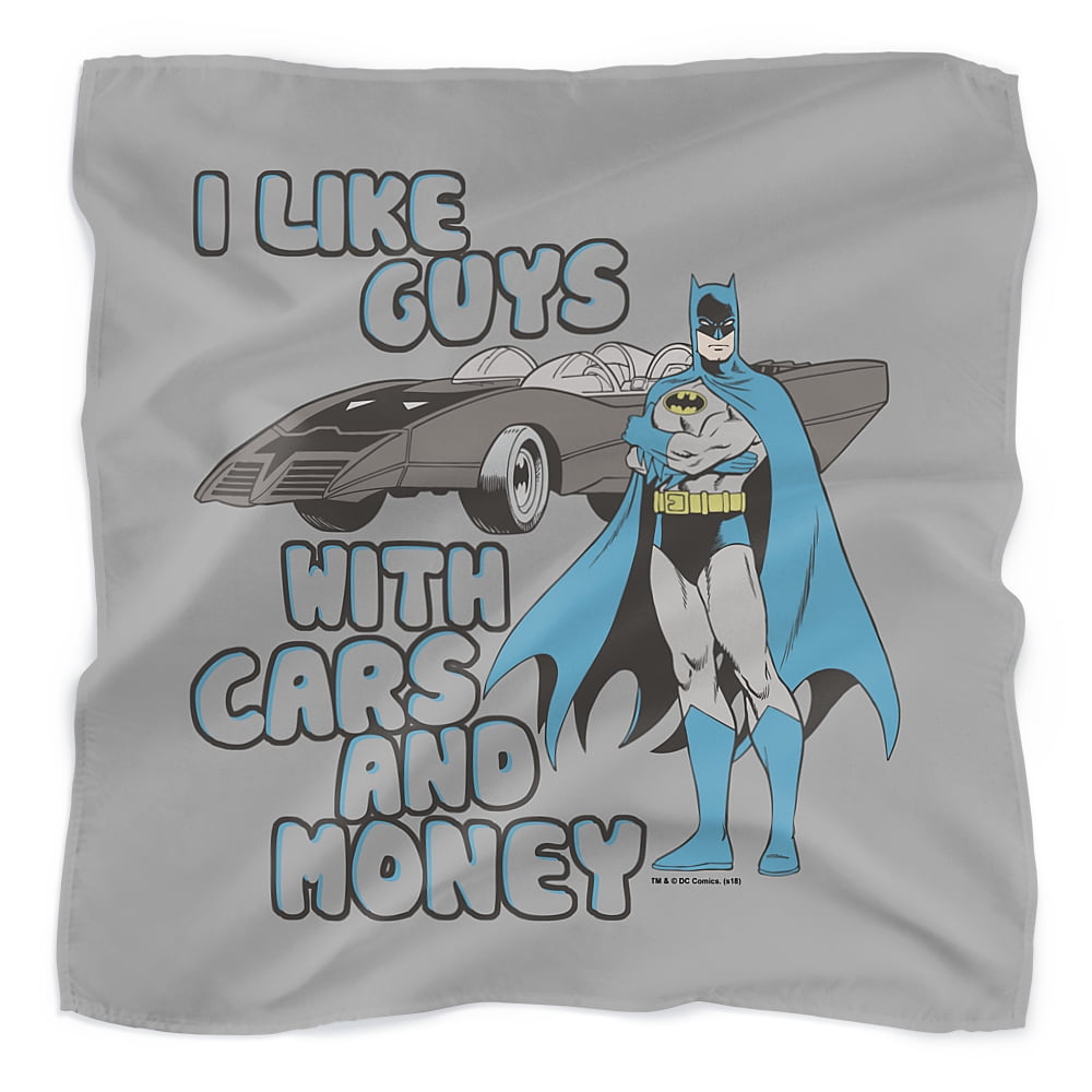 Batman Favorite Things Bandana (21 in x 21 in) - Walmart.com