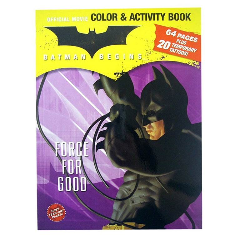 batman begins coloring book