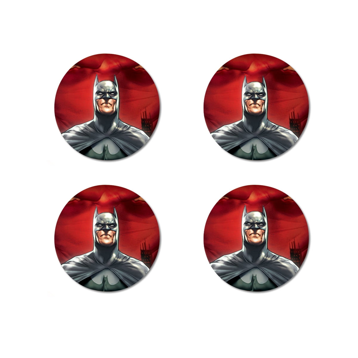 Batman Fridge Magnets 4pcs Ball Fridge Magnets Cute Matte Decorative ...