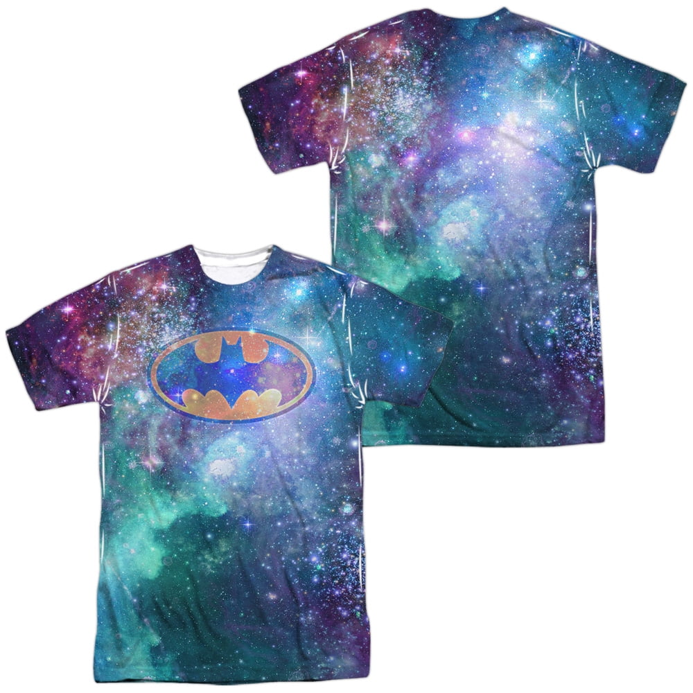 Batman Galaxy Symbol Unisex Adult Sublimated Costume T Shirt (Front ...