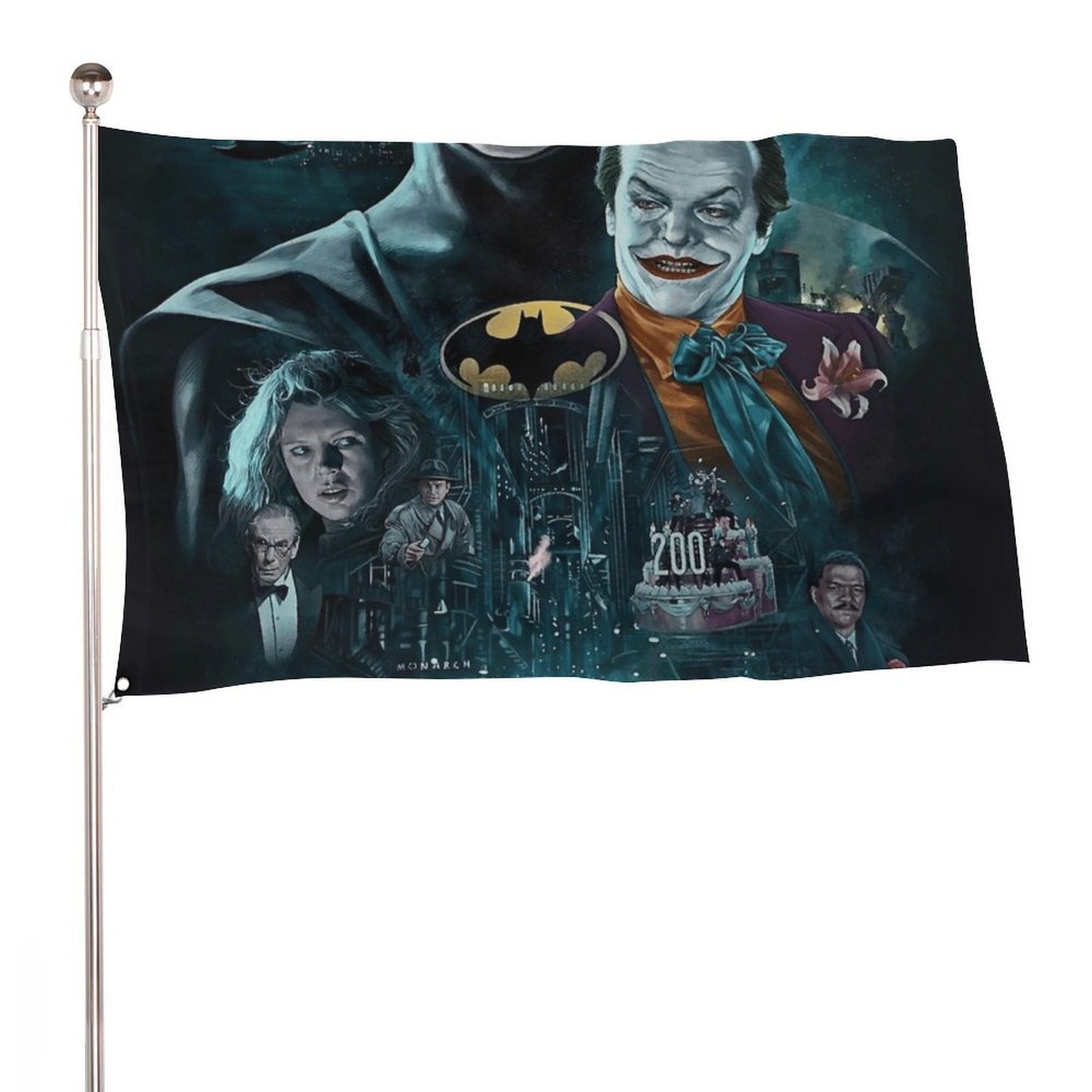 Batman Garden Banner - House Outdoor Flag for Yard And Lawn Decoration ...