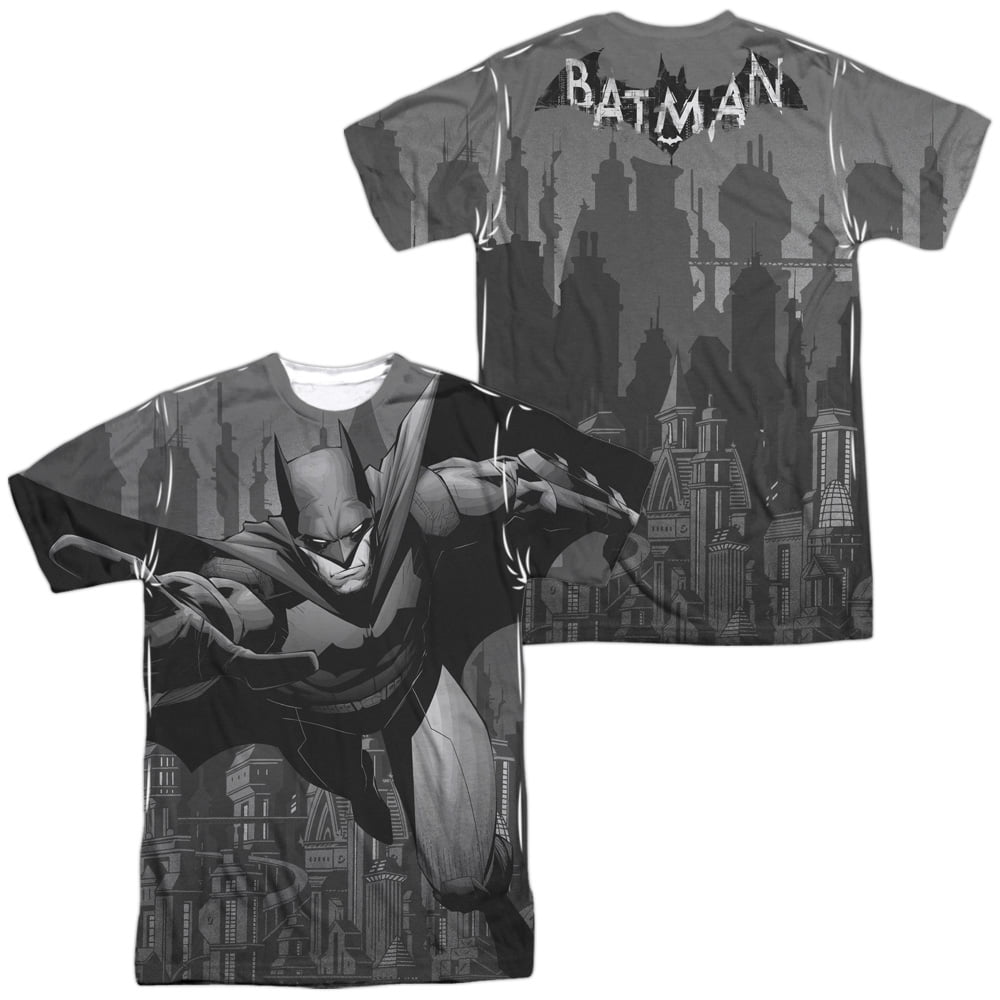 Batman Grey Race Unisex Adult Sublimated Costume T Shirt (Front/Back ...