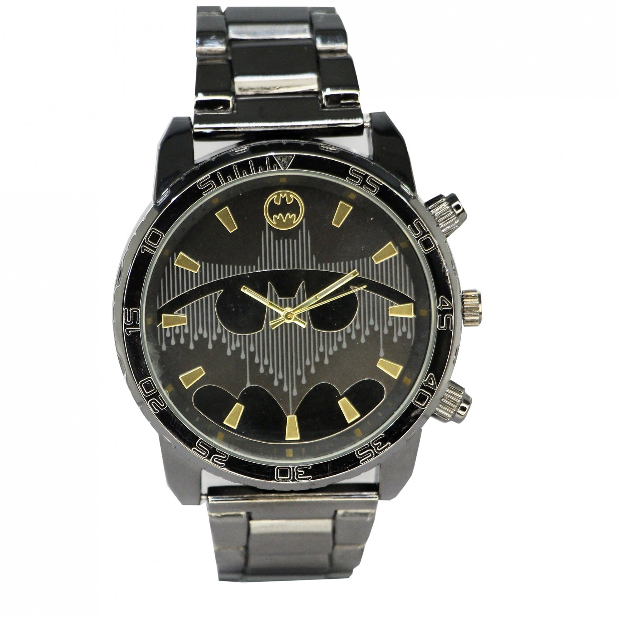 Batman Gunmetal Analog Watch - Walmart.com