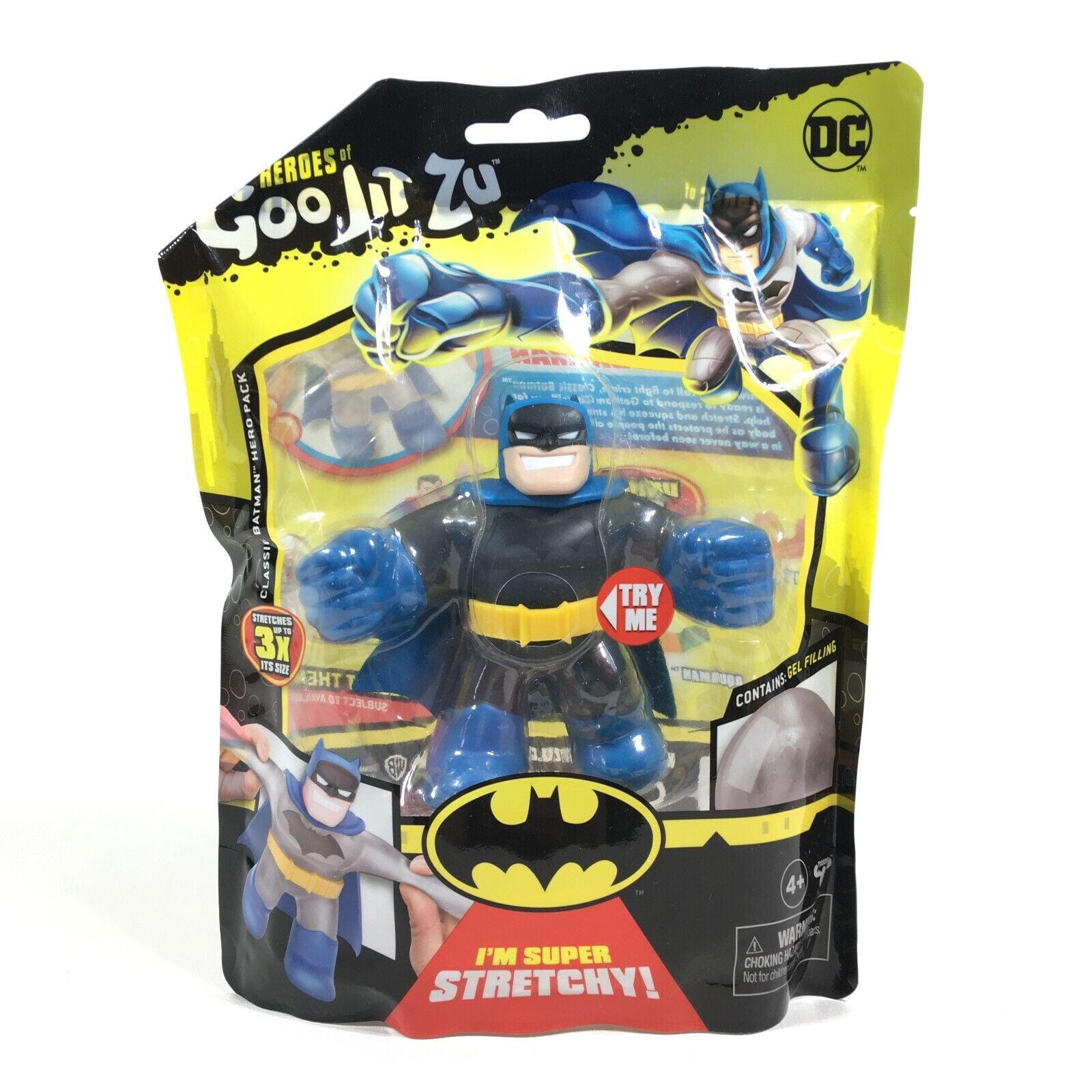 Batman Heroes Of Goo Jit Zu Hero Pack Classic DC Stretchy - Walmart.com