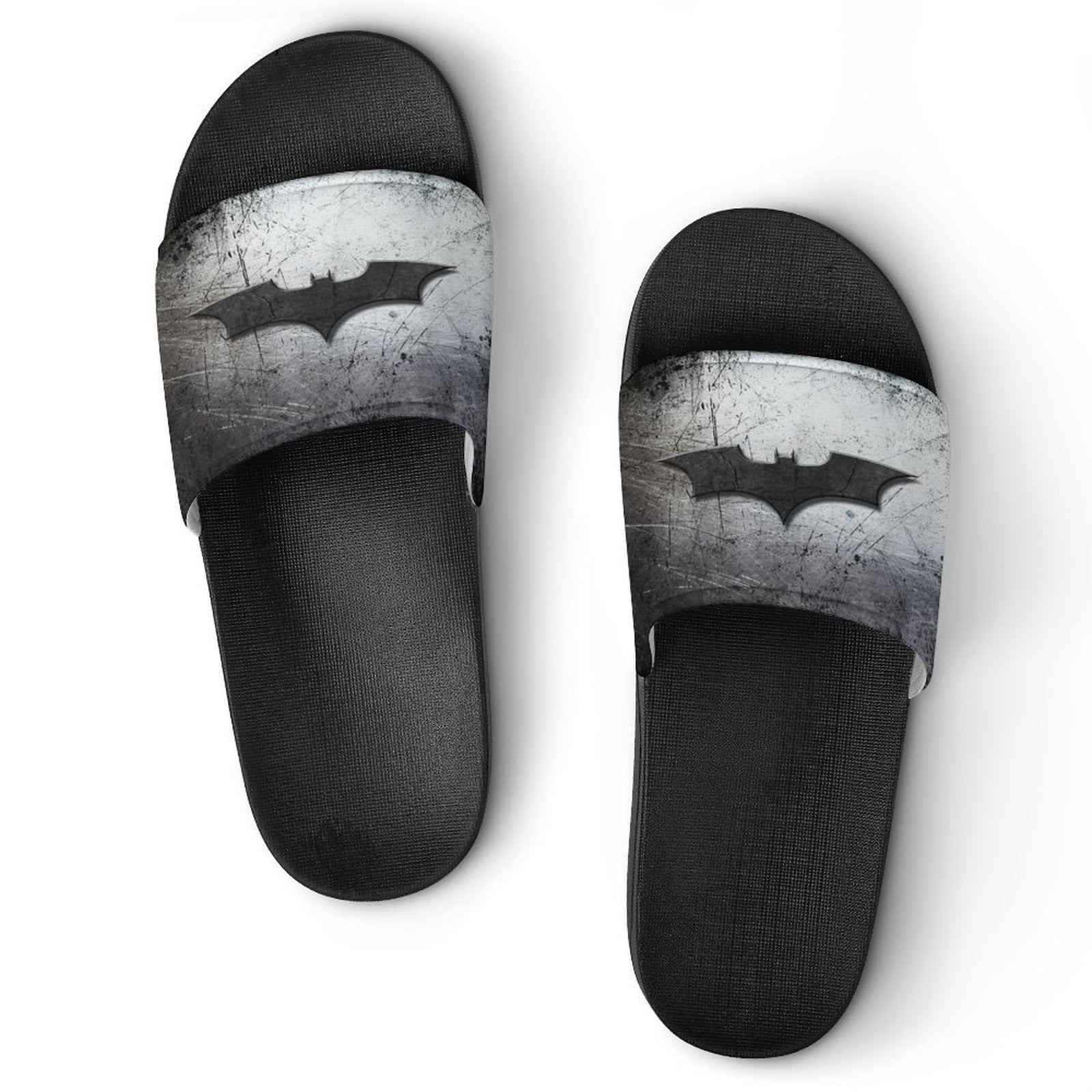 Batman Home Slippers Slide Sandals, Casual Pool Slide Outdoor, Slip-On ...
